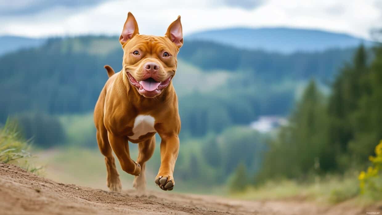 Pitbull Dog Desktop Wallpapers - PixelsTalk