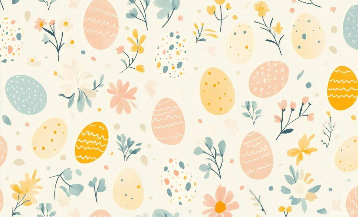 Preppy Easter Wallpaper HD - PixelsTalk