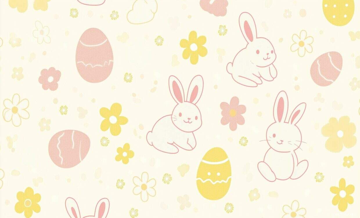 Preppy Easter Wallpaper HD - PixelsTalk