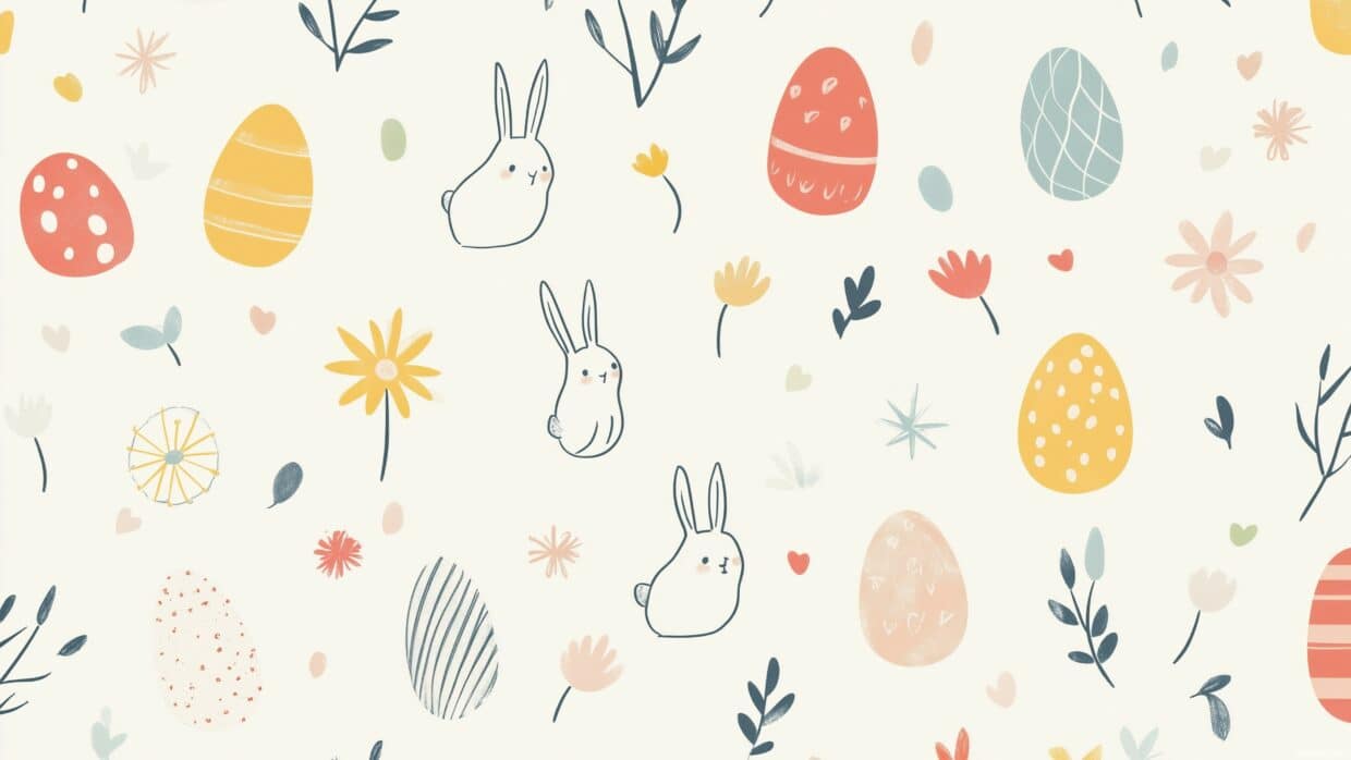 Preppy Easter Wallpaper HD - PixelsTalk