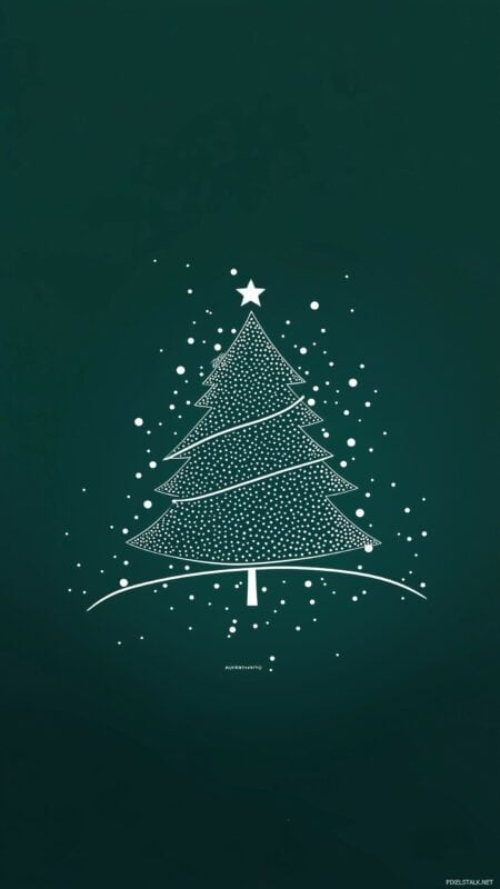 Simple Christmas Wallpapers - PixelsTalk