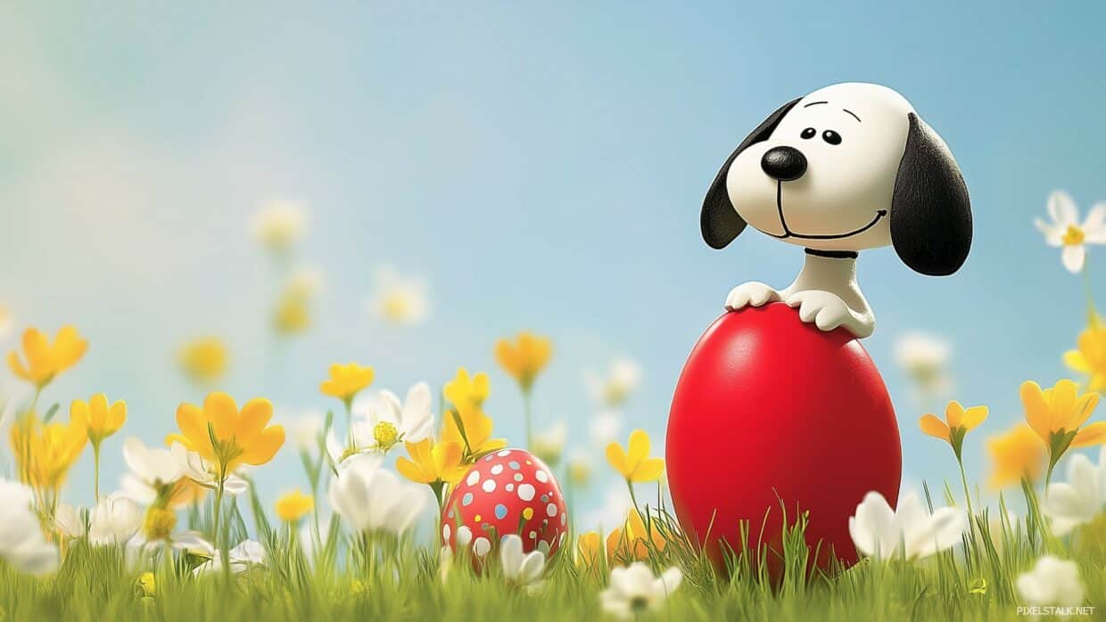 Snoopy Easter Wallpapers HD - PixelsTalk