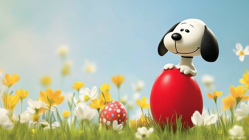 Snoopy Easter Wallpapers HD - PixelsTalk