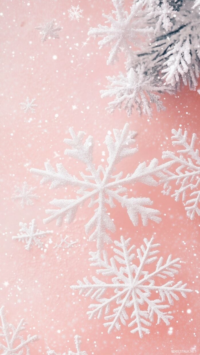 Pink Christmas Wallpapers HD - PixelsTalk