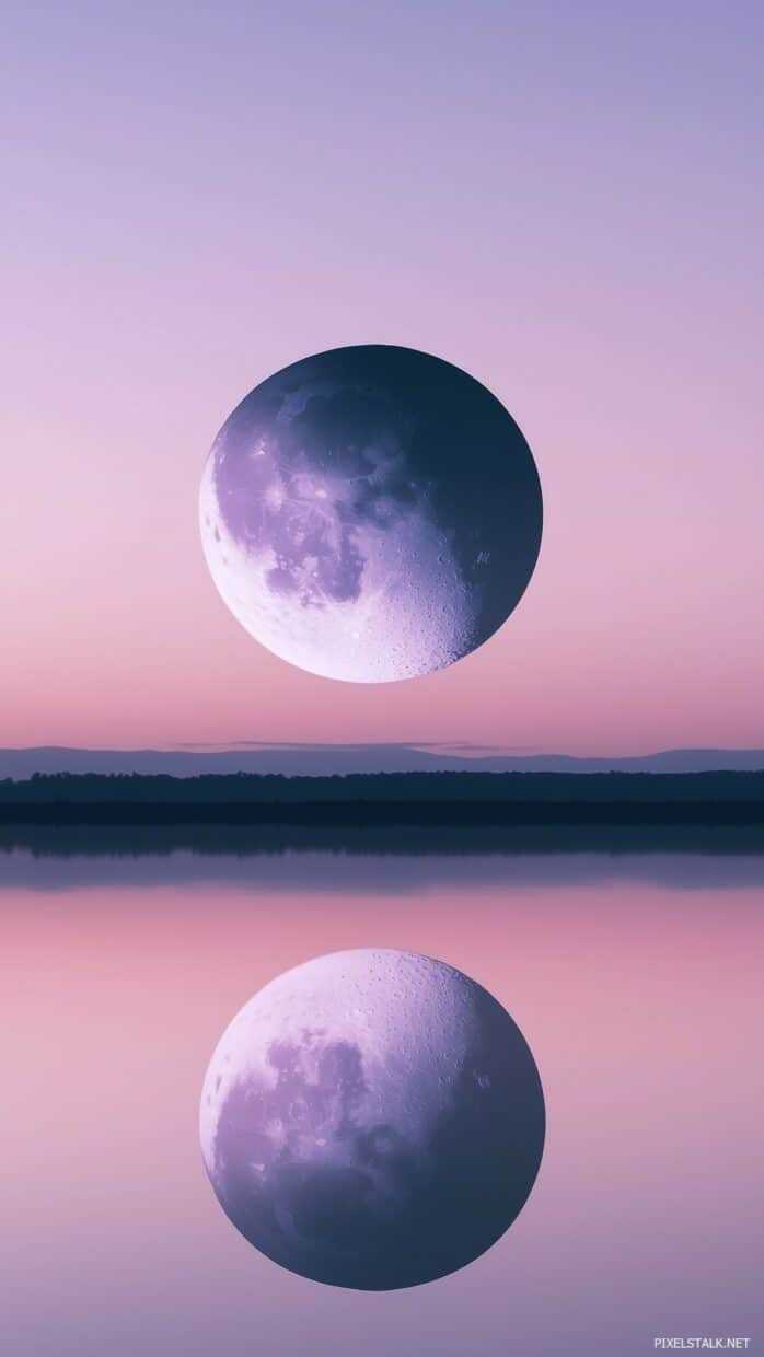 Purple Moon Wallpapers - PixelsTalk