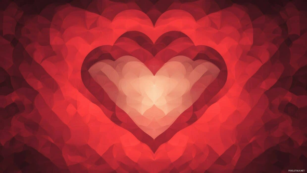 Heart Valentines Wallpapers - PixelsTalk