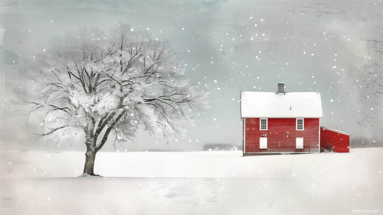 Preppy Winter Wallpapers for Desktop - PixelsTalk