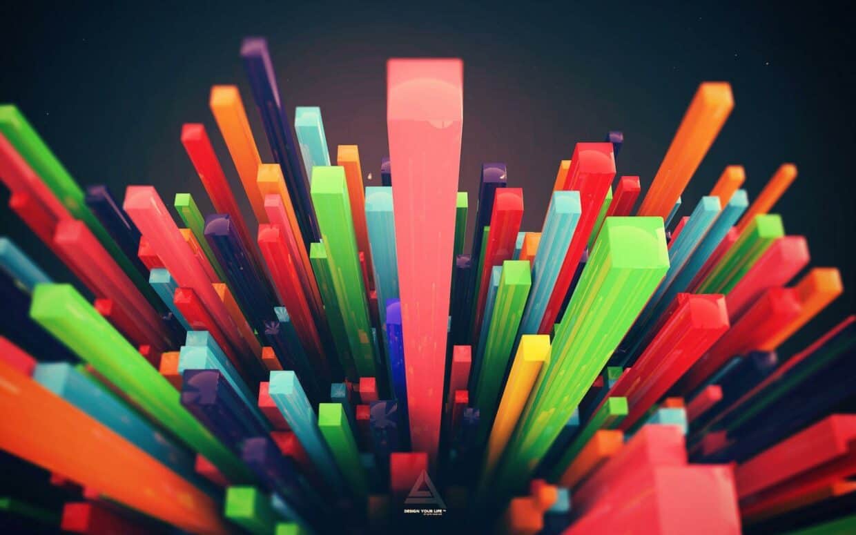 3d colorful wallpapers HD - PixelsTalk