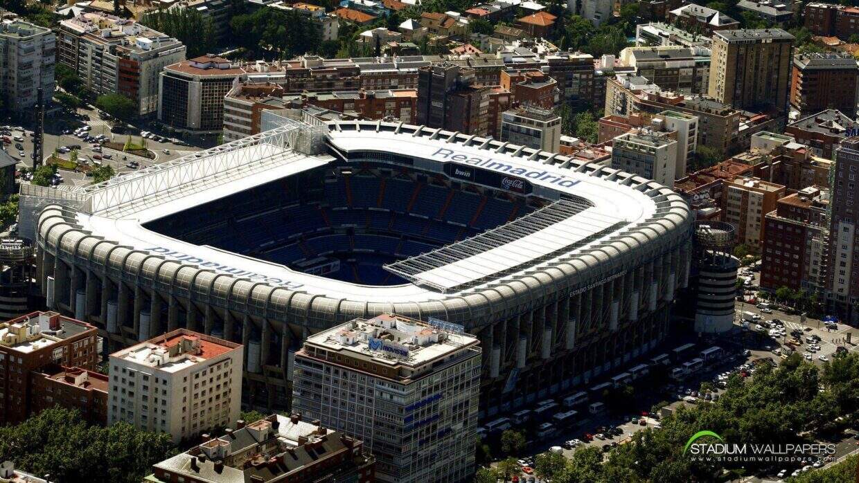Real Madrid Santiago Bernabeu stadium wallpapers - PixelsTalk