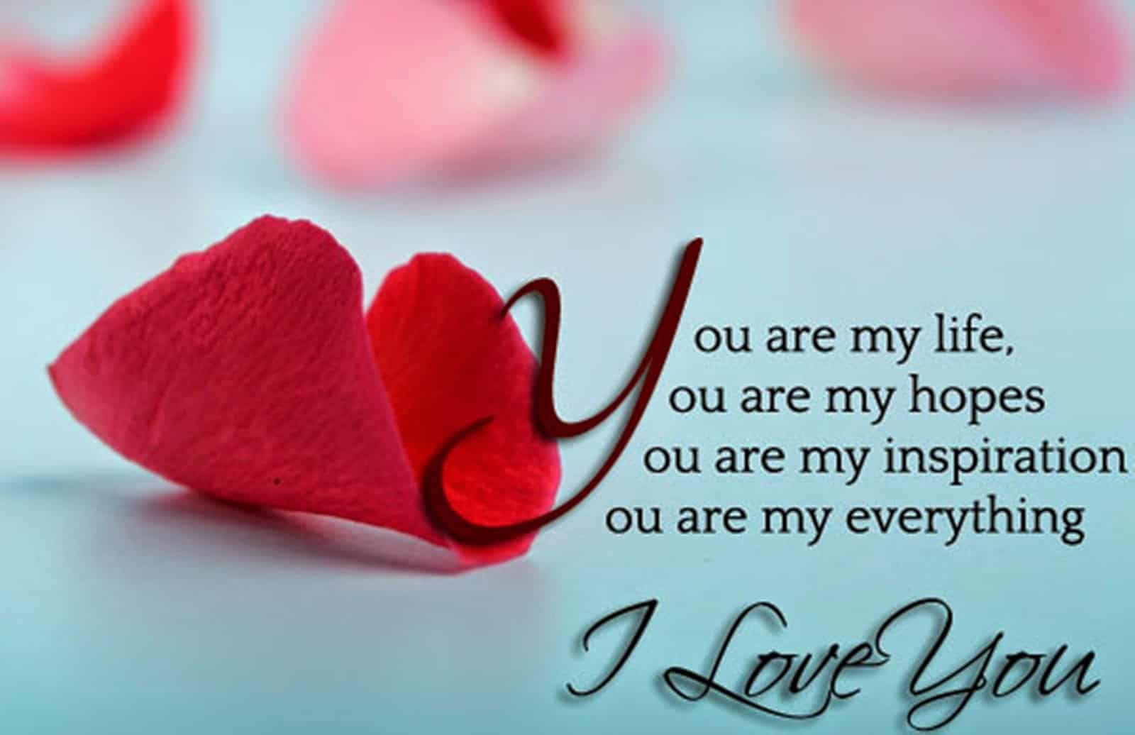 I Love You Hindi Poem Wallpaper
