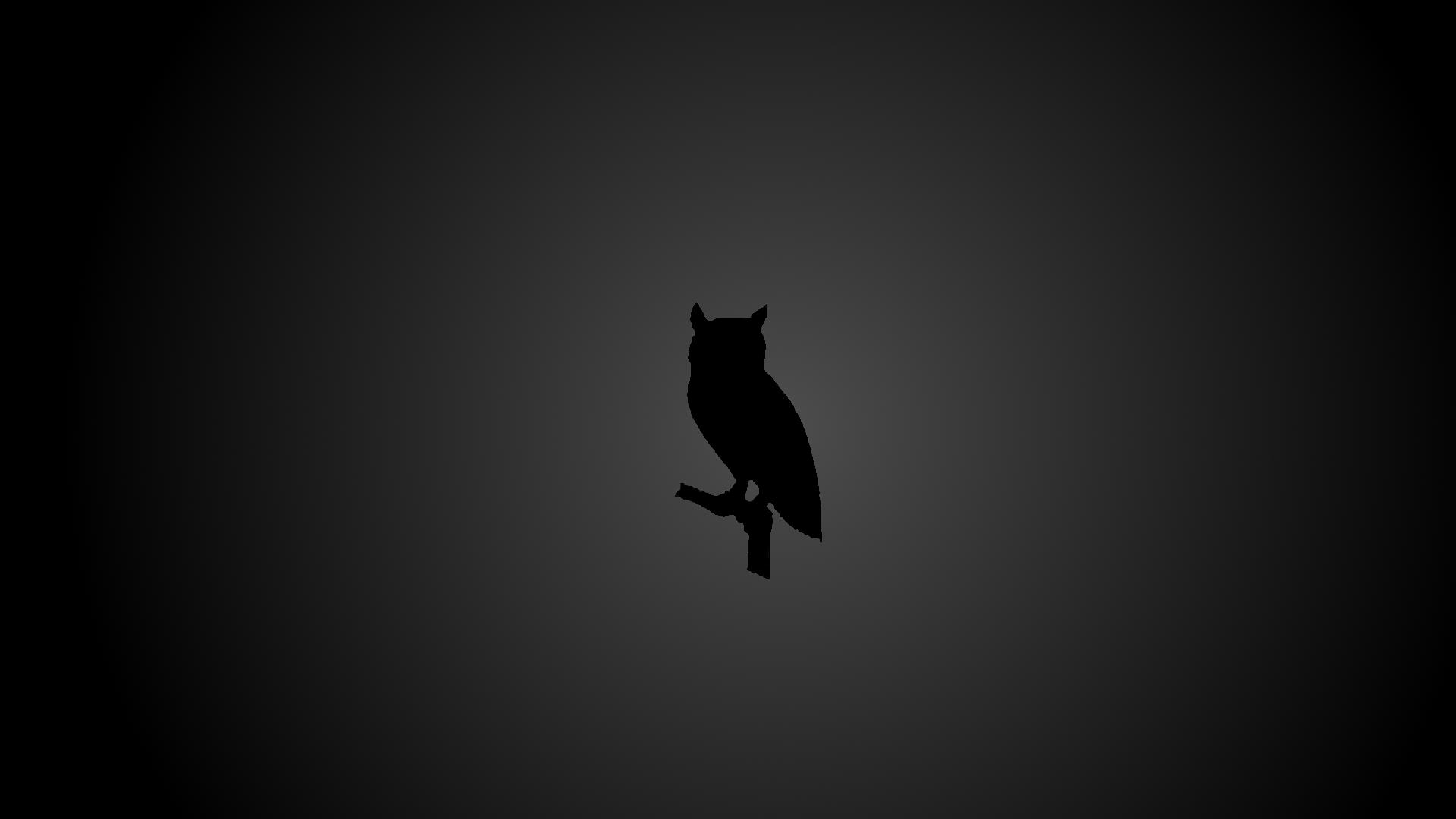 Dark Owl Background