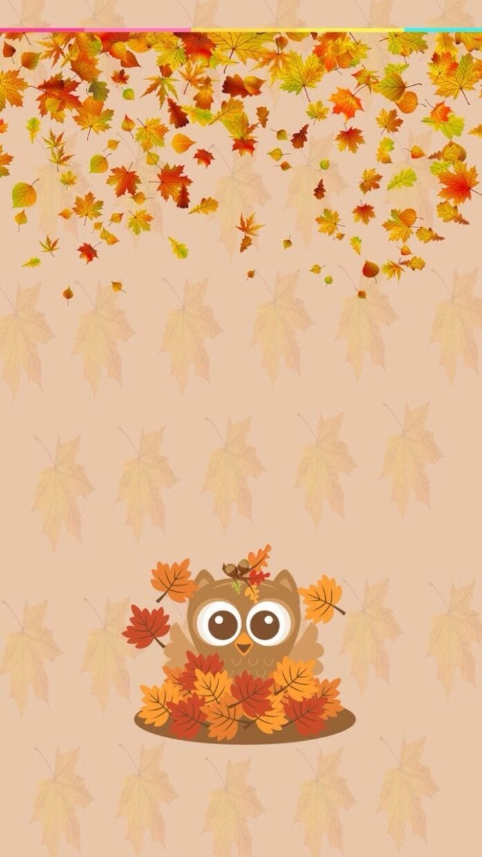 Cute Fall Wallpapers for iPhone - PixelsTalk