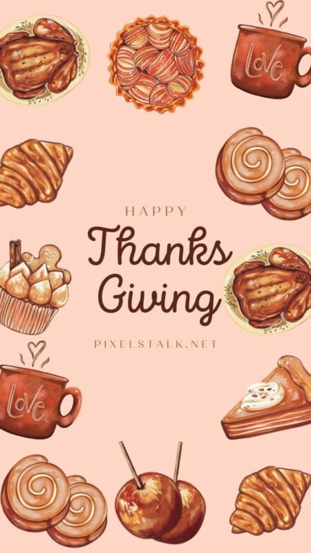 Pink Thanksgiving Wallpapers Free Download - PixelsTalk