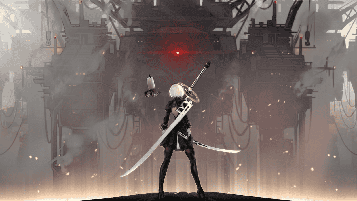 Nier Automata 2B Wallpapers HD Desktop - PixelsTalk