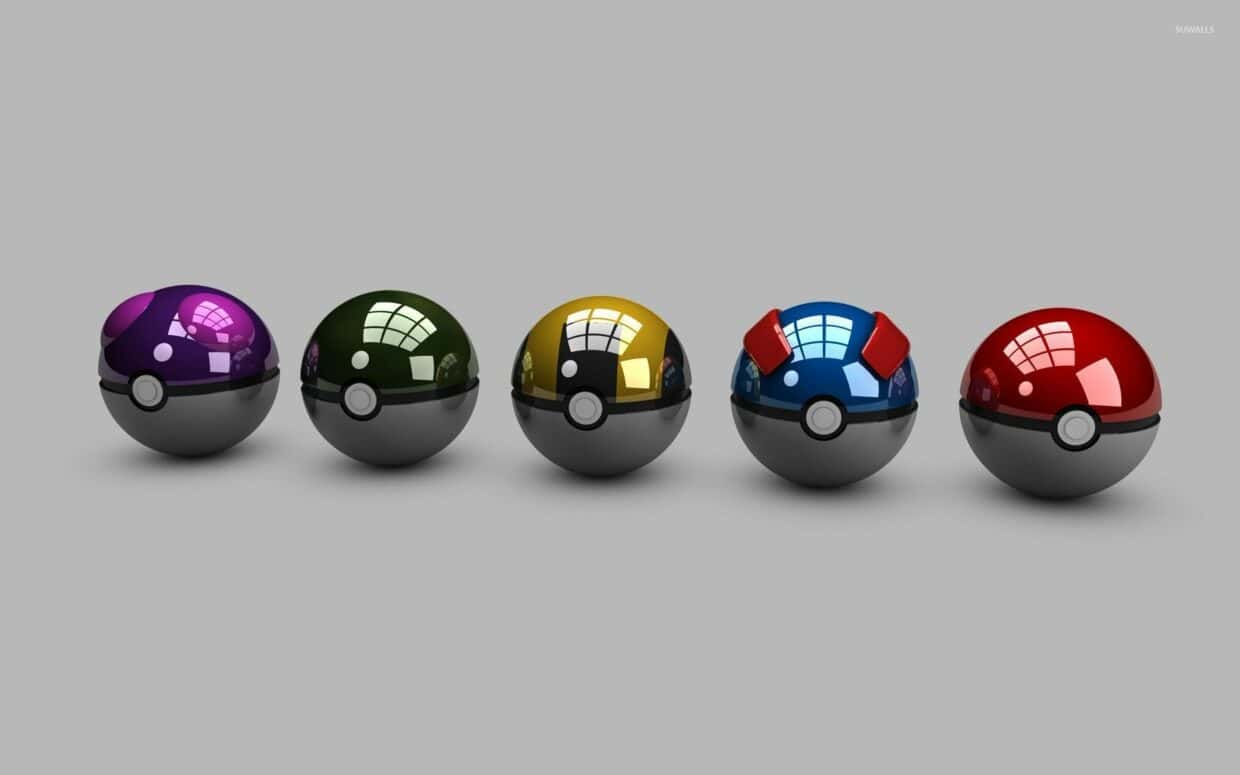 Pokeball HD Wallpapers High Quality for Desktop - PixelsTalk