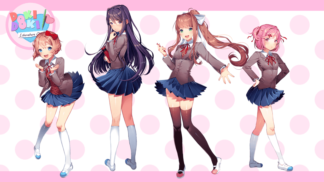 DDLC Wallpapers HD High Quality - PixelsTalk