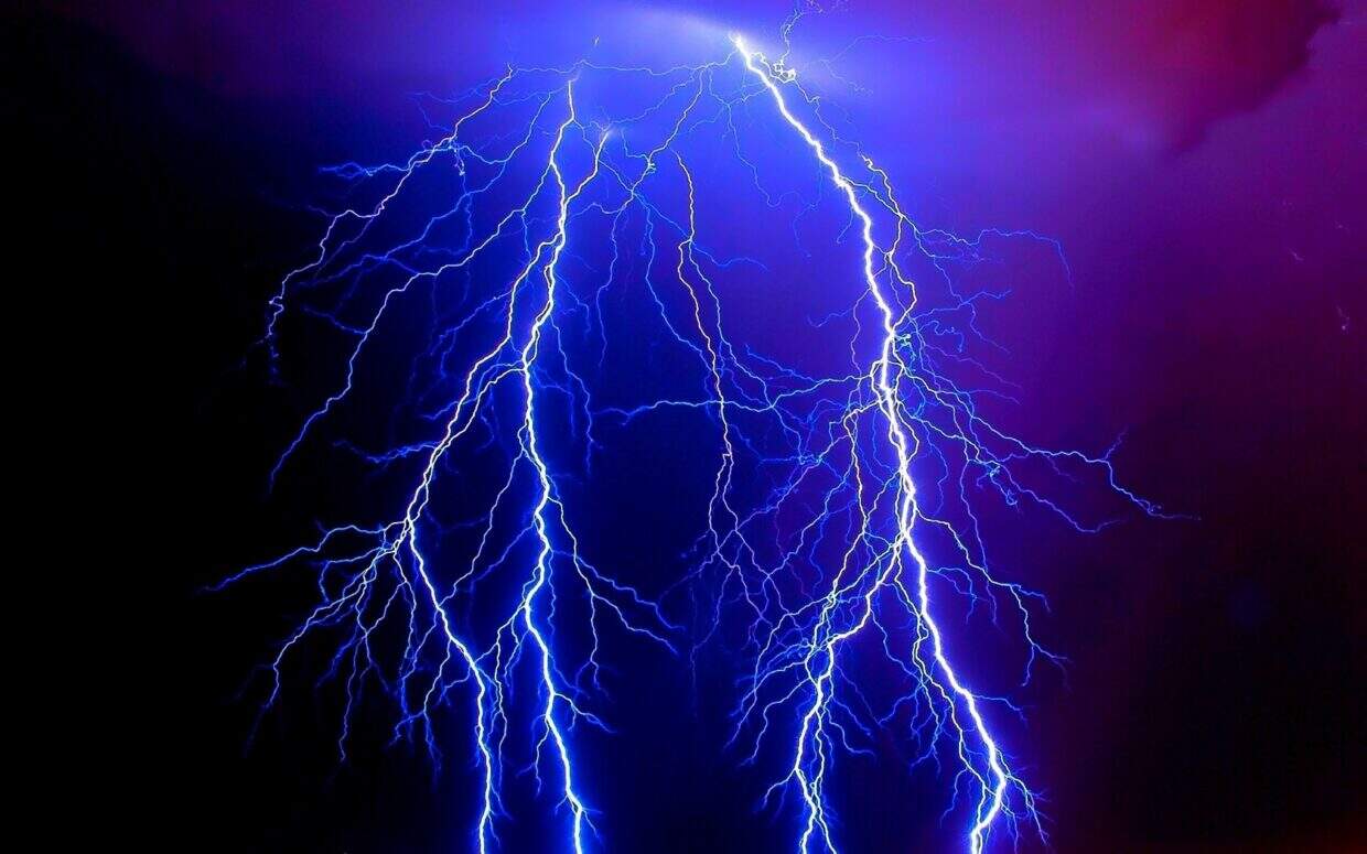 Lightning Backgrounds HD Desktop - PixelsTalk