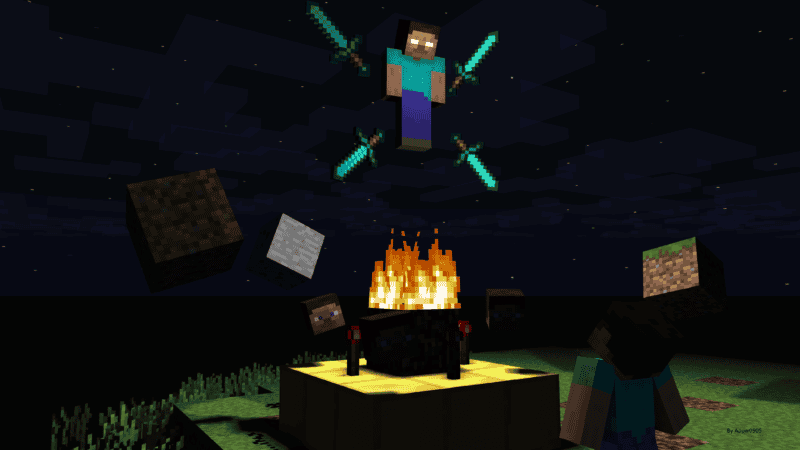 Minecraft 4K Wallpapers High Quality - PixelsTalk