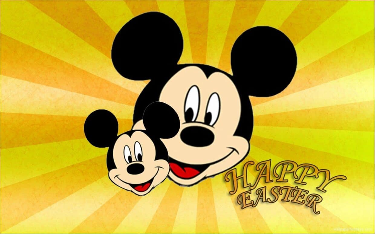 Mickey Mouse Easter Wallpapers HD - PixelsTalk