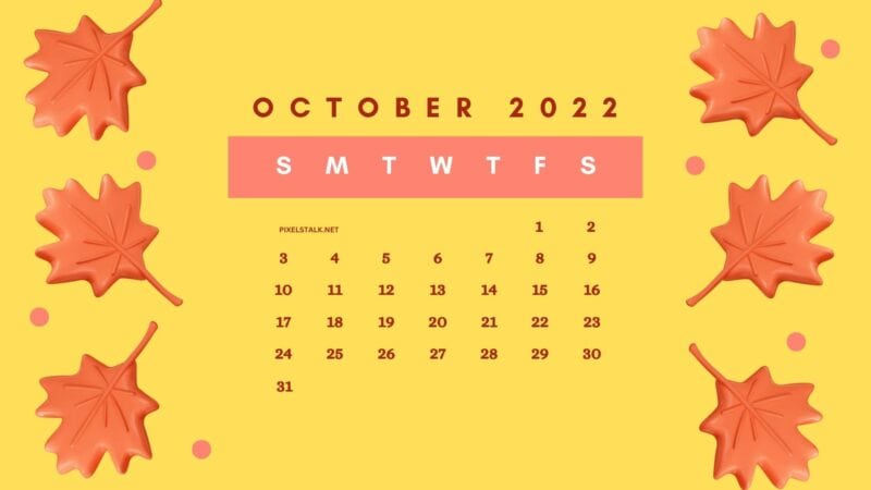 October Wallpaper HD for desktop - PixelsTalk