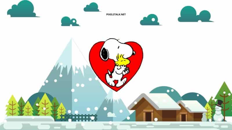 Snoopy Winter Wallpapers - PixelsTalk