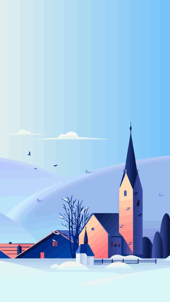 Winter iPhone Wallpaper - PixelsTalk