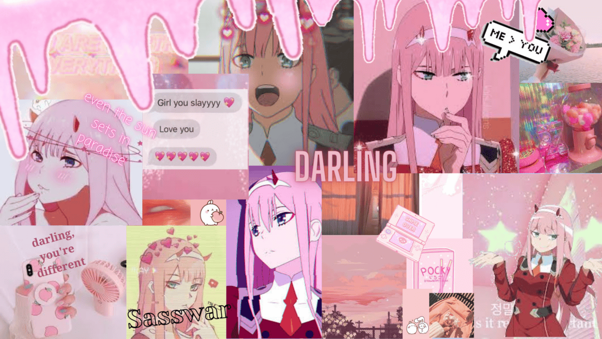 Zero Two Aesthetic Wallpapers HD - PixelsTalk