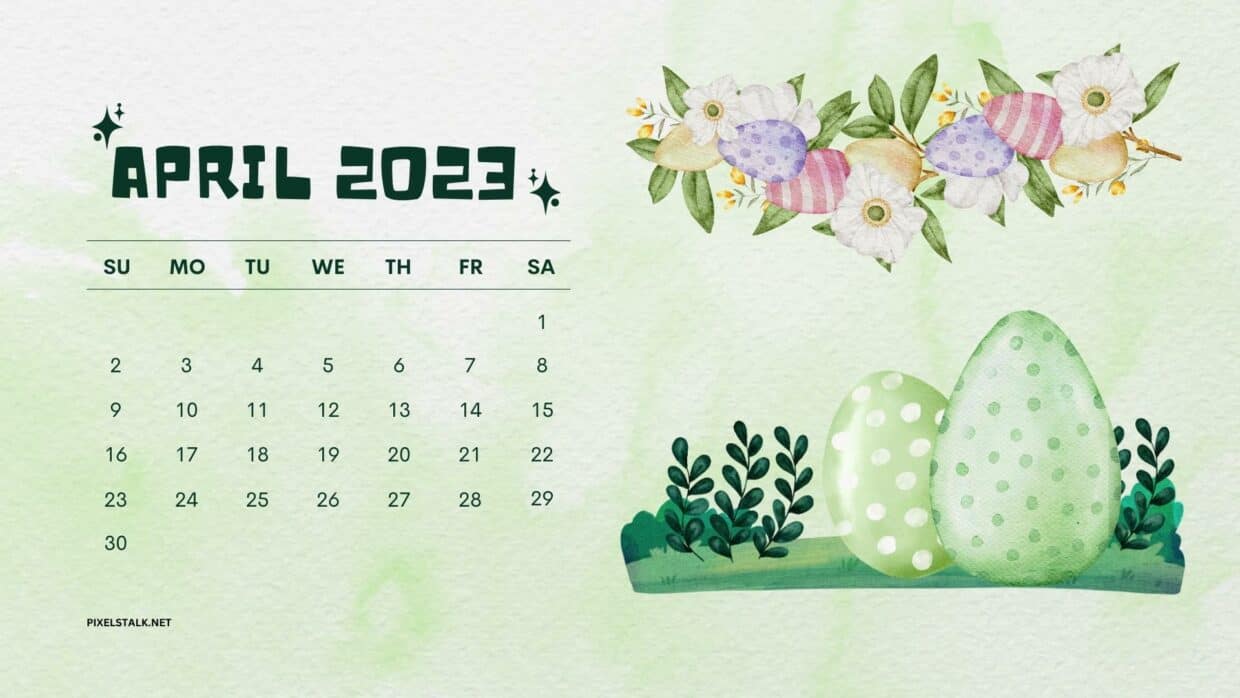 April 2023 Calendar Backgrounds For Desktop - PixelsTalk