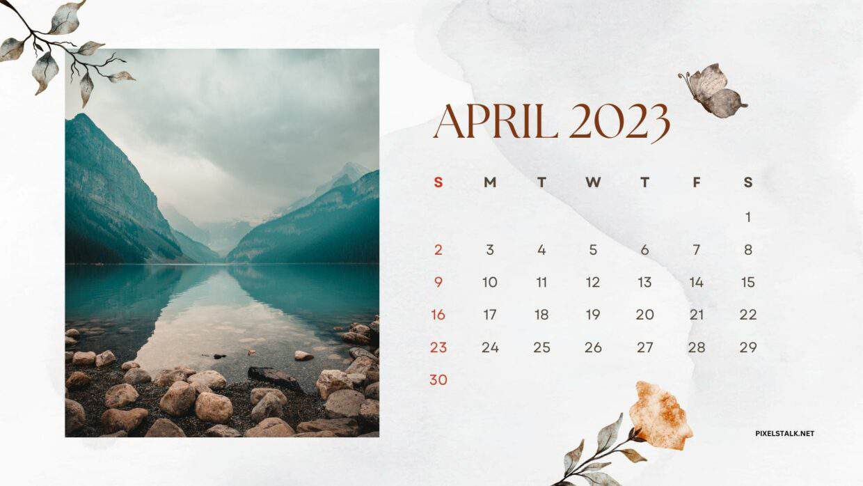 April 2023 Calendar Backgrounds For Desktop - PixelsTalk