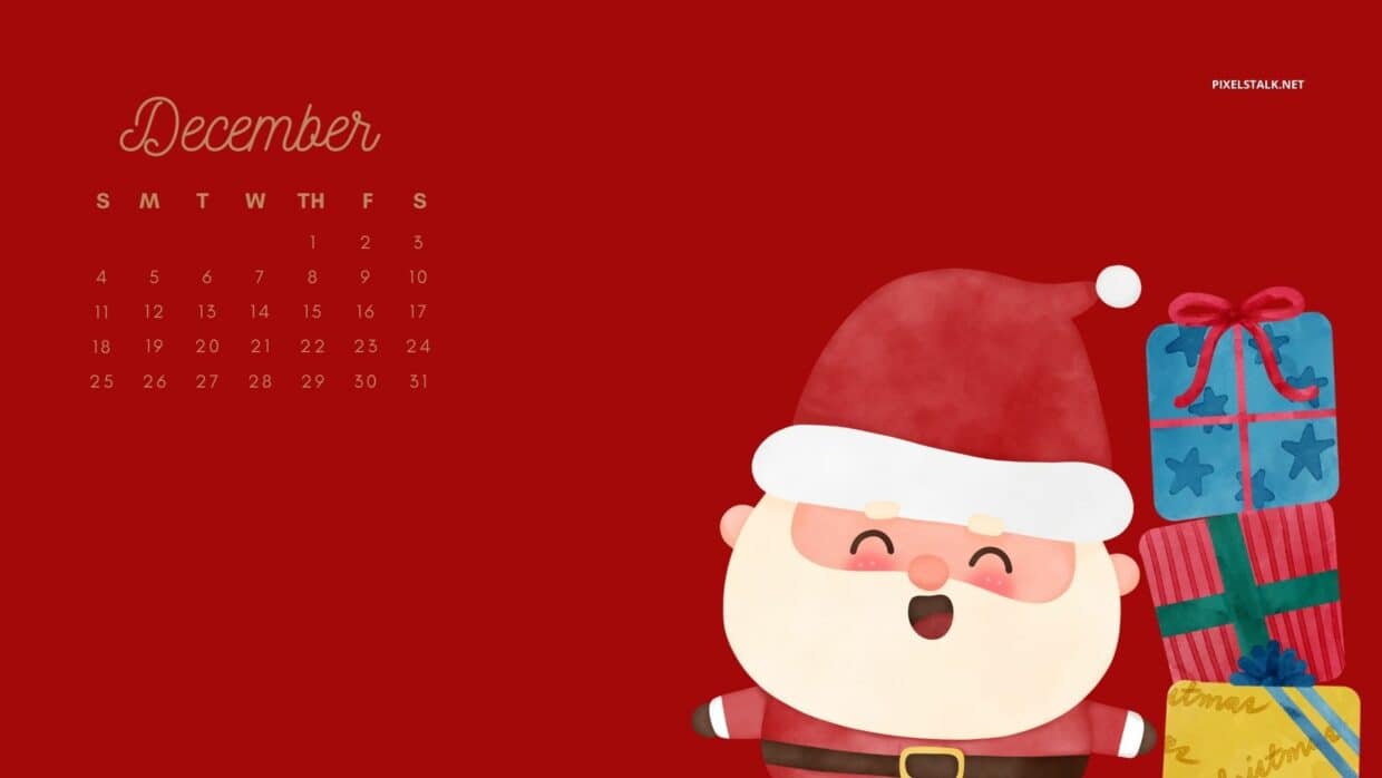 December 2022 Calendar Backgrounds HD - PixelsTalk