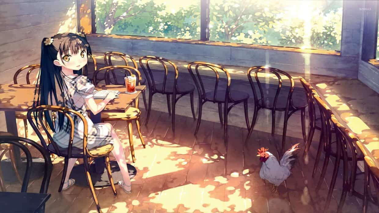 Anime Cafe Backgrounds HD High Resolution - PixelsTalk