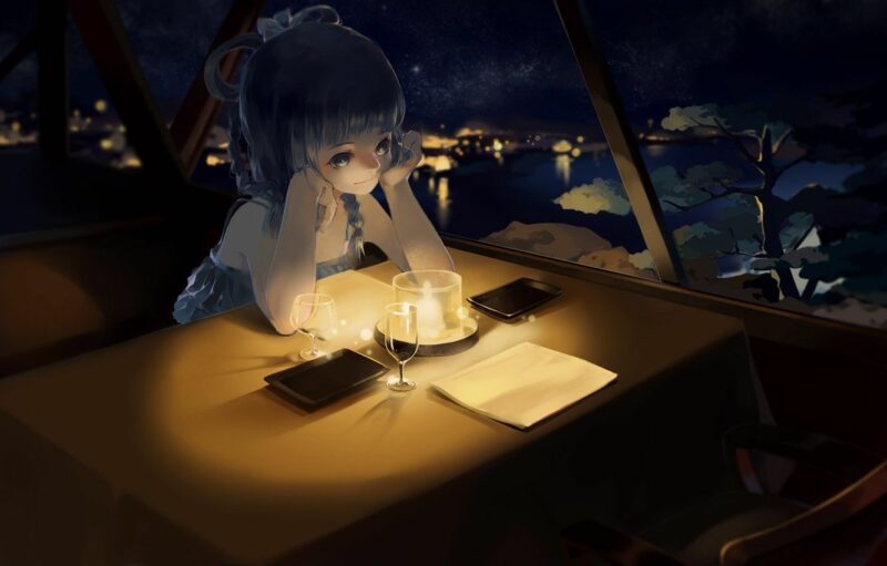 Anime Cafe Backgrounds HD High Resolution - PixelsTalk