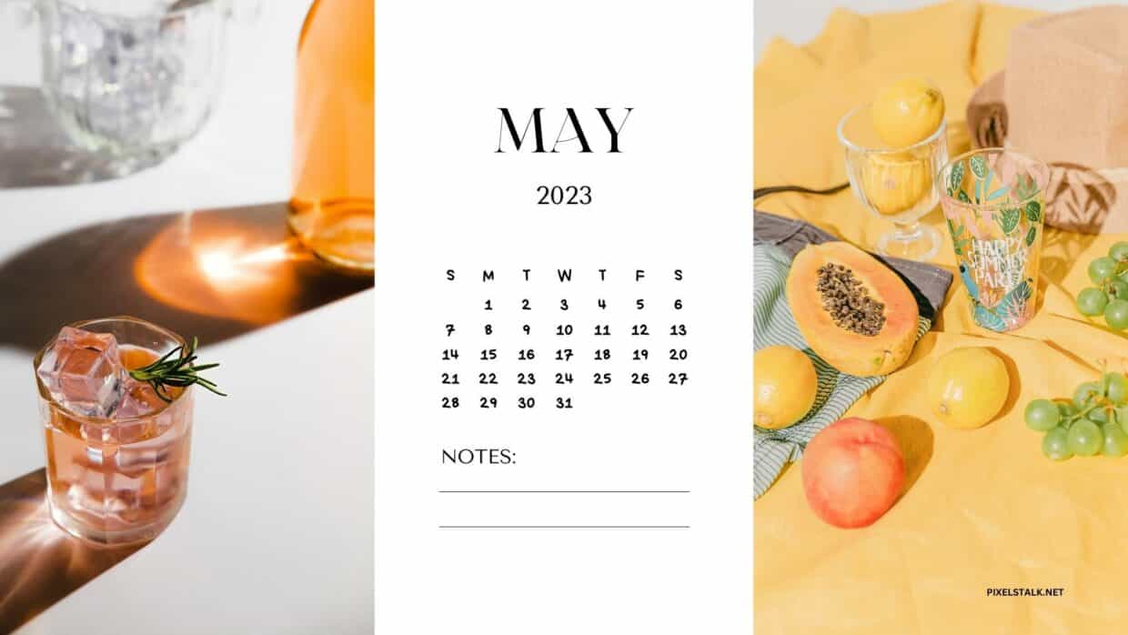 May 2023 Calendar Wallpapers HD - PixelsTalk