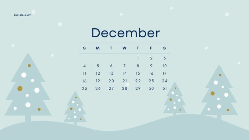 December 2022 Calendar HD Wallpapers - PixelsTalk