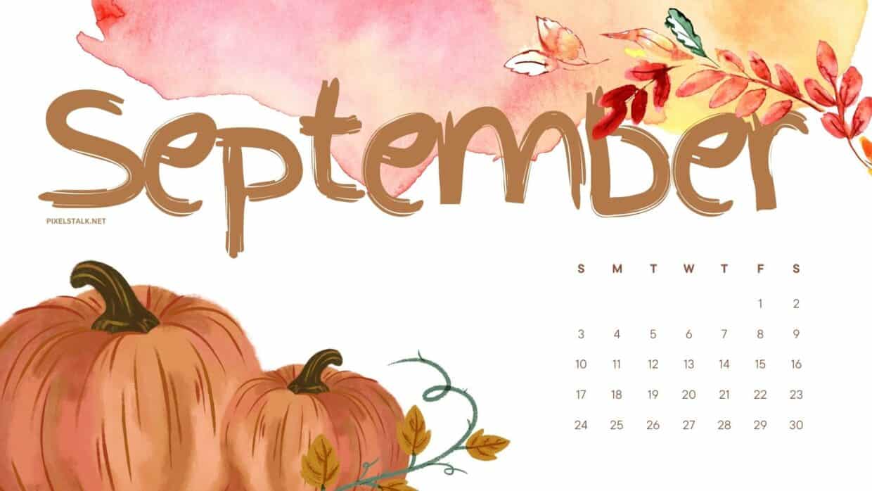 September 2023 Calendar Wallpapers HD - PixelsTalk