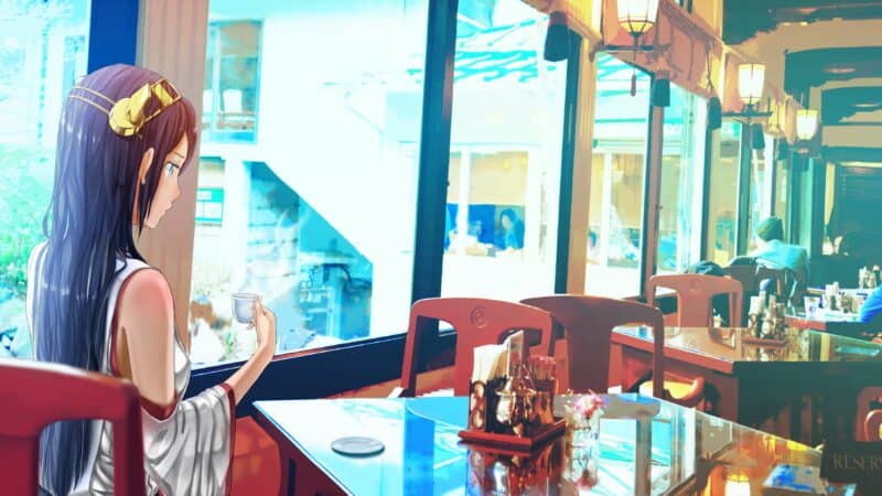 Anime Cafe Backgrounds HD High Resolution - PixelsTalk