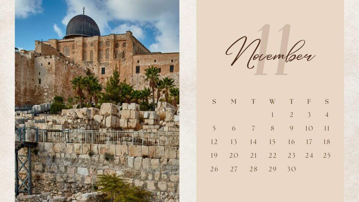 November 2023 Calendar Wallpapers HD - PixelsTalk