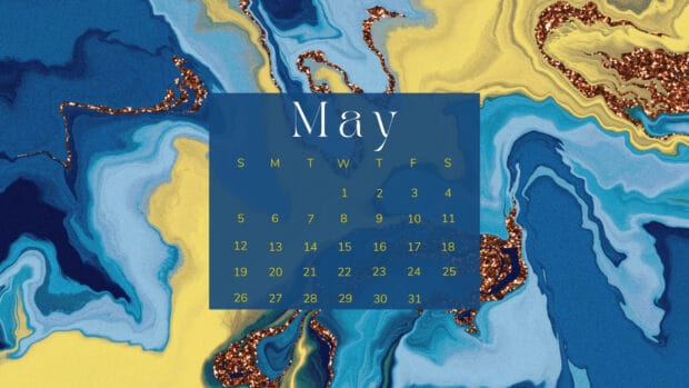 May 2024 Calendar Wallpapers - PixelsTalk