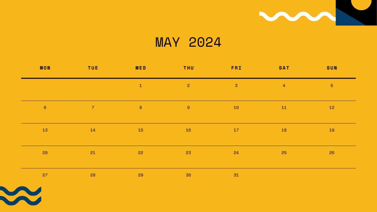 May 2024 Backgrounds for Desktop Calendar - PixelsTalk