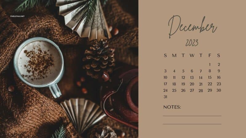 December 2023 Calendar Backgrounds for Desktop - PixelsTalk