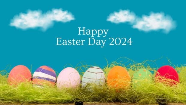 Happy Easter Day 2024 Wallpapers for Desktop - PixelsTalk
