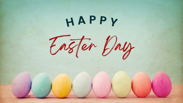 Happy Easter Day 2024 Wallpapers for Desktop - PixelsTalk