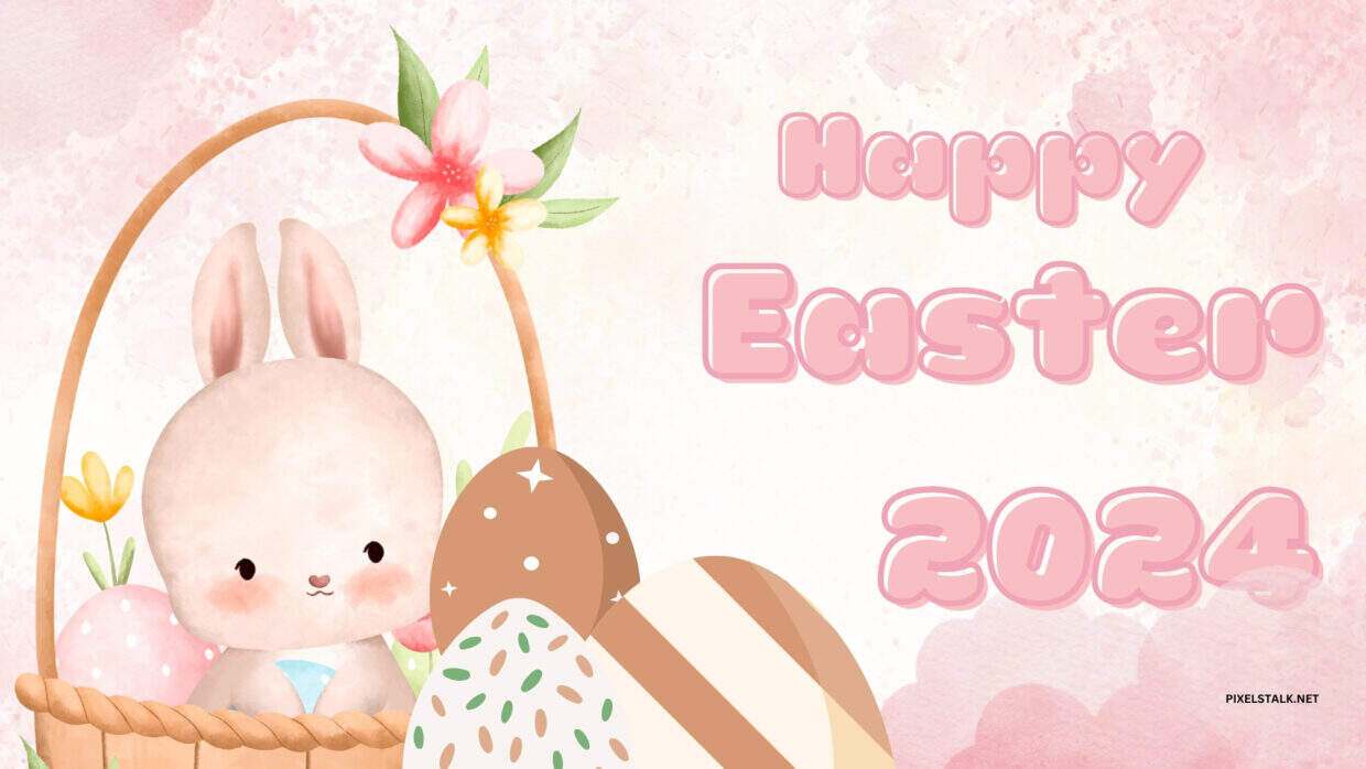 Happy Easter Day 2024 Wallpapers for Desktop - PixelsTalk