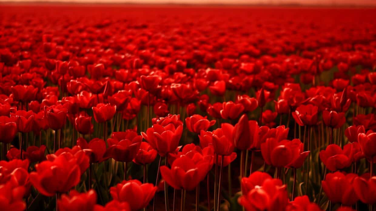 Red Tulip Flower HD Wallpapers - PixelsTalk