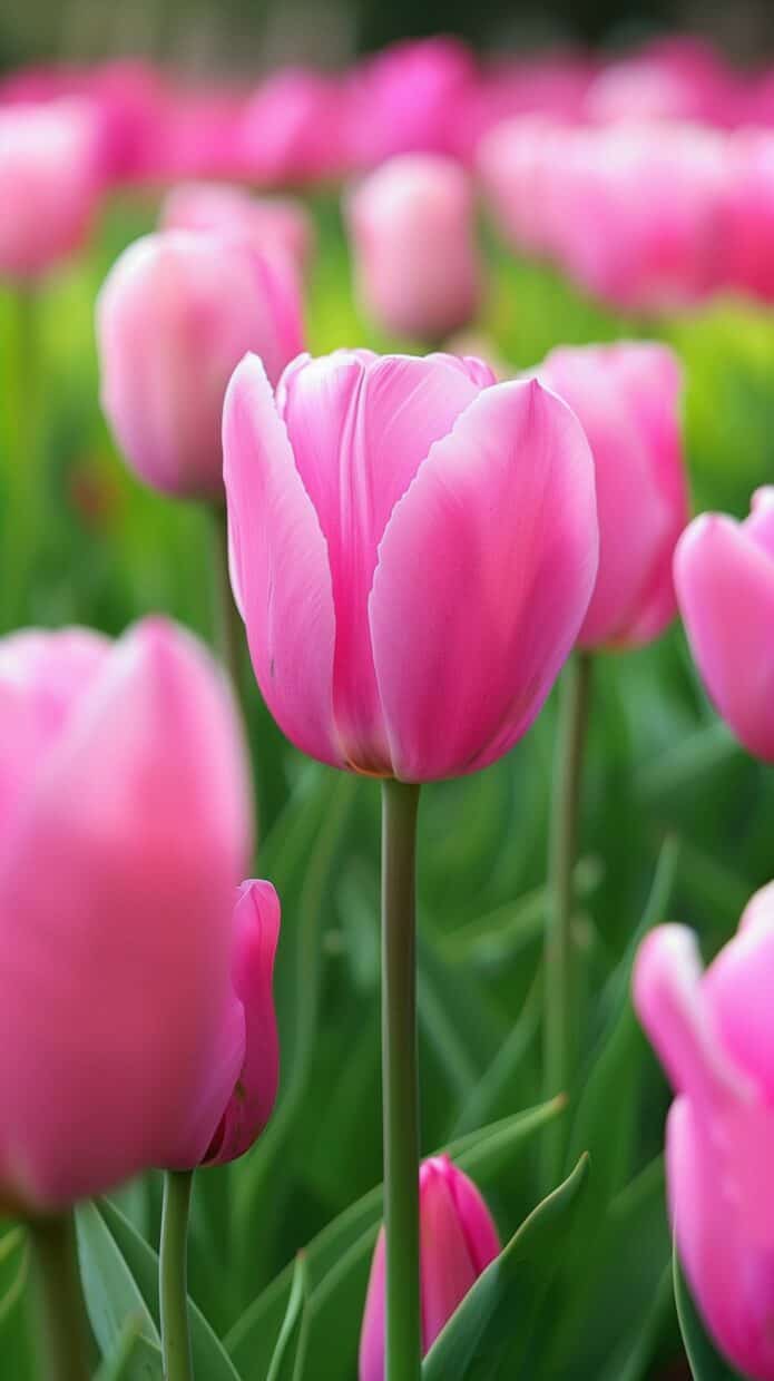 Pink Tulip HD Wallpapers - PixelsTalk