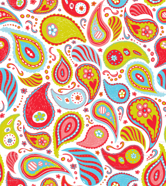 Paisley Background - PixelsTalk