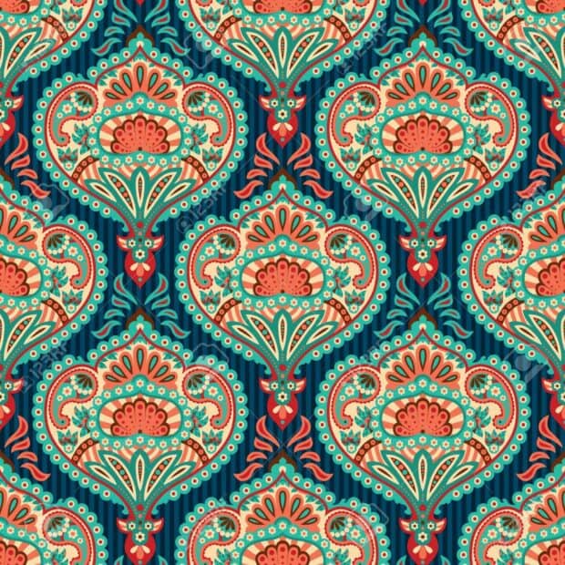 Paisley Background - PixelsTalk