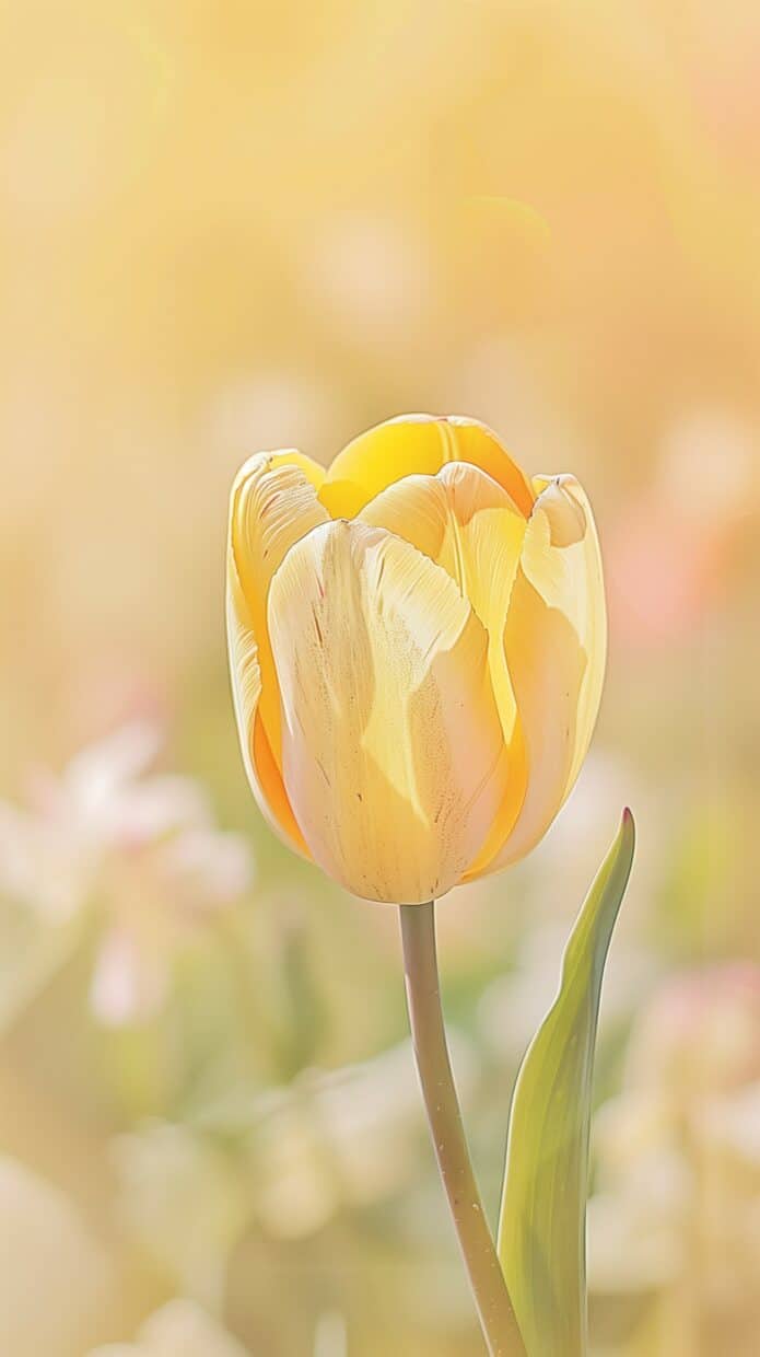 Yellow Tulip Wallpapers - PixelsTalk