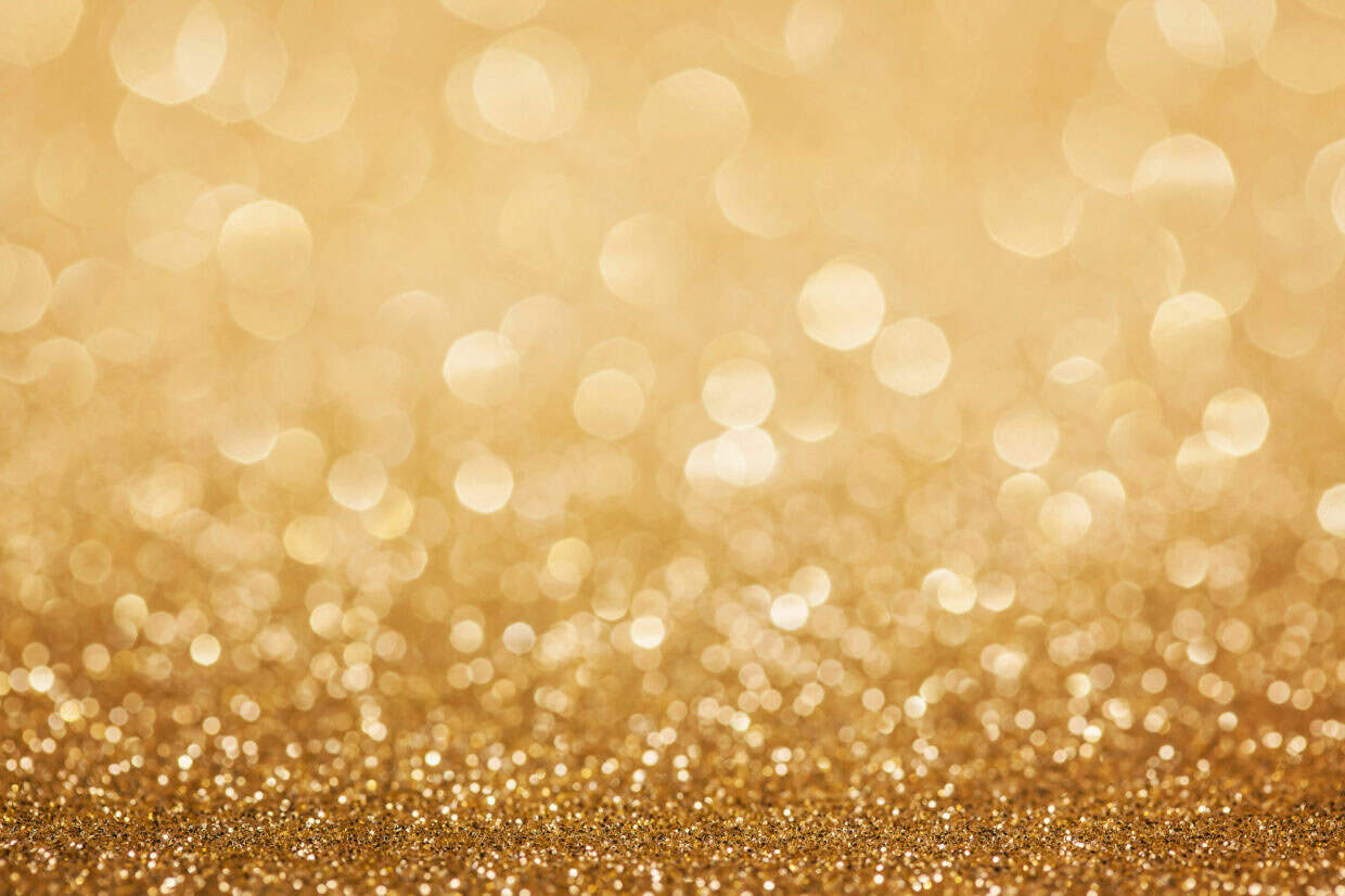 Gold Glitter Background - PixelsTalk